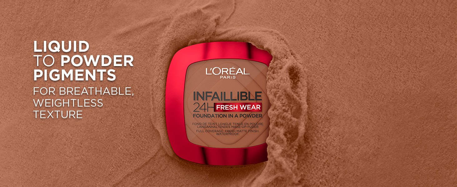 Infallible 24H Fresh Wear Powder Foundation - L'Oréal Paris