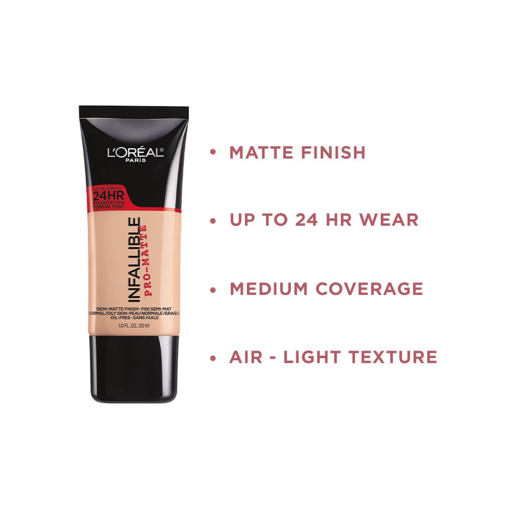 Infallible Pro-Matte Foundation Makeup - L'Oréal Paris
