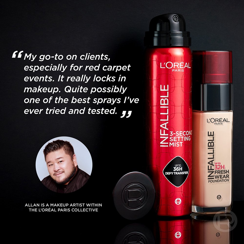 Infallible 3-Second Micro Fine Setting Mist | L'Oréal Paris