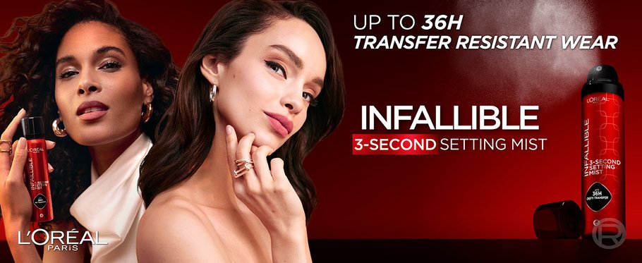 Infallible 3-Second Micro Fine Setting Mist | L'Oréal Paris