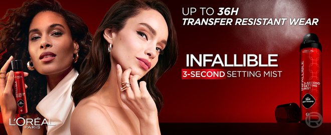 Infallible 3-Second Micro Fine Setting Mist | L'Oréal Paris