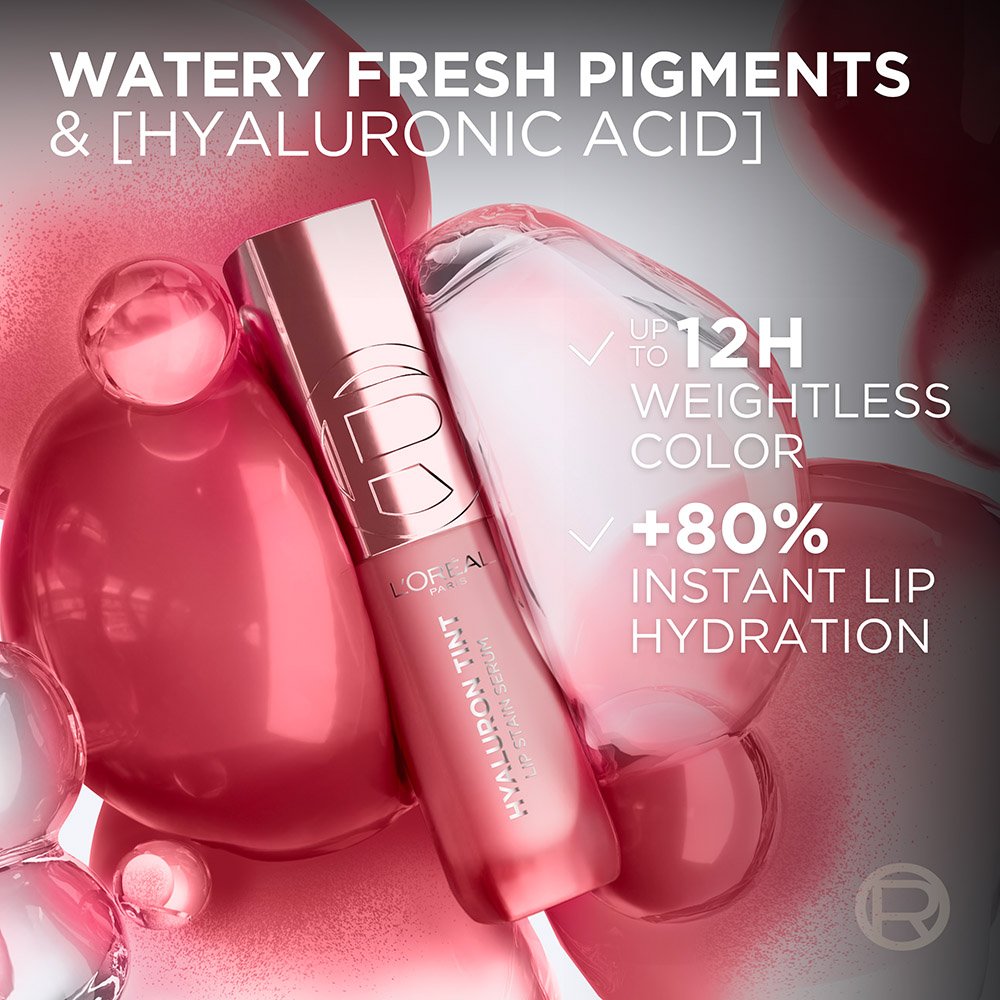 Paradise Hyaluron Hydrating Lip Stain Serum - L’Oréal Paris