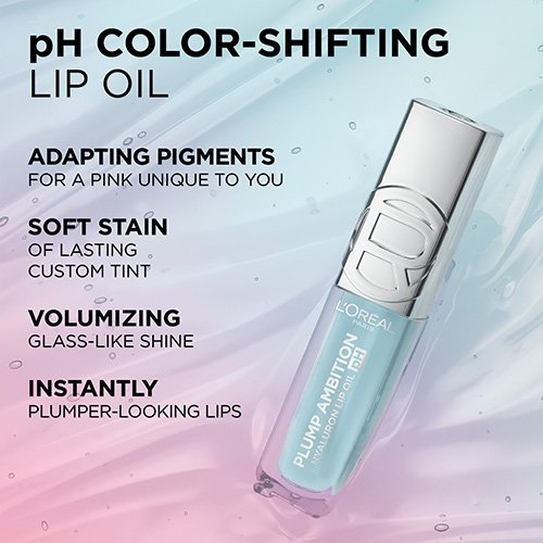 Plump Ambition pH Color Changing Lip Oil - L'Oréal Paris