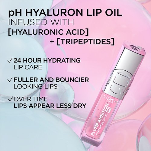 Plump Ambition pH Color Changing Lip Oil - L'Oréal Paris