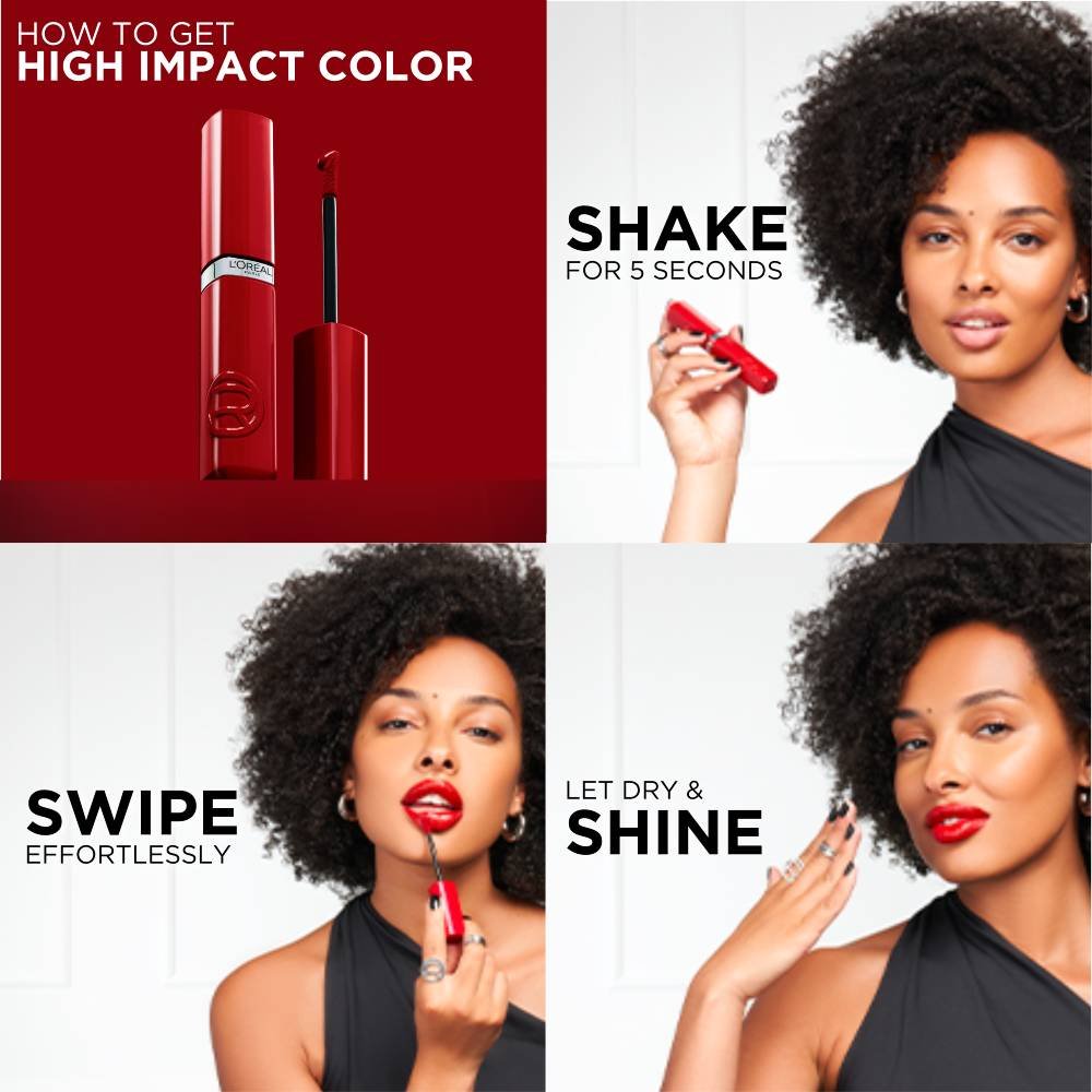 Infallible Lacque Resistance Shiny Lipstick - L'Oréal Paris