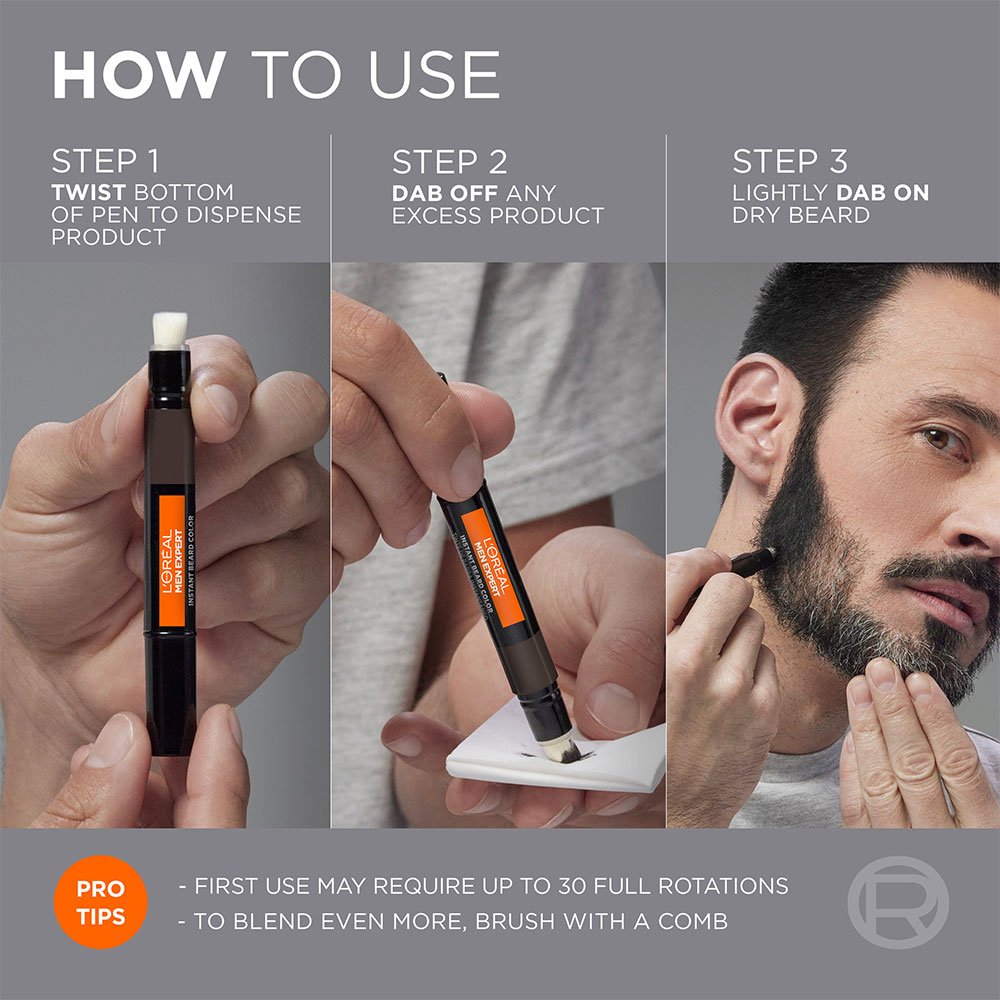 Men Expert Hair Color Instant Beard Color | L'Oréal Paris