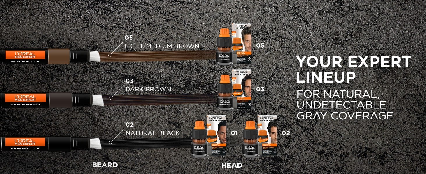 Men Expert Hair Color Instant Beard Color | L'Oréal Paris
