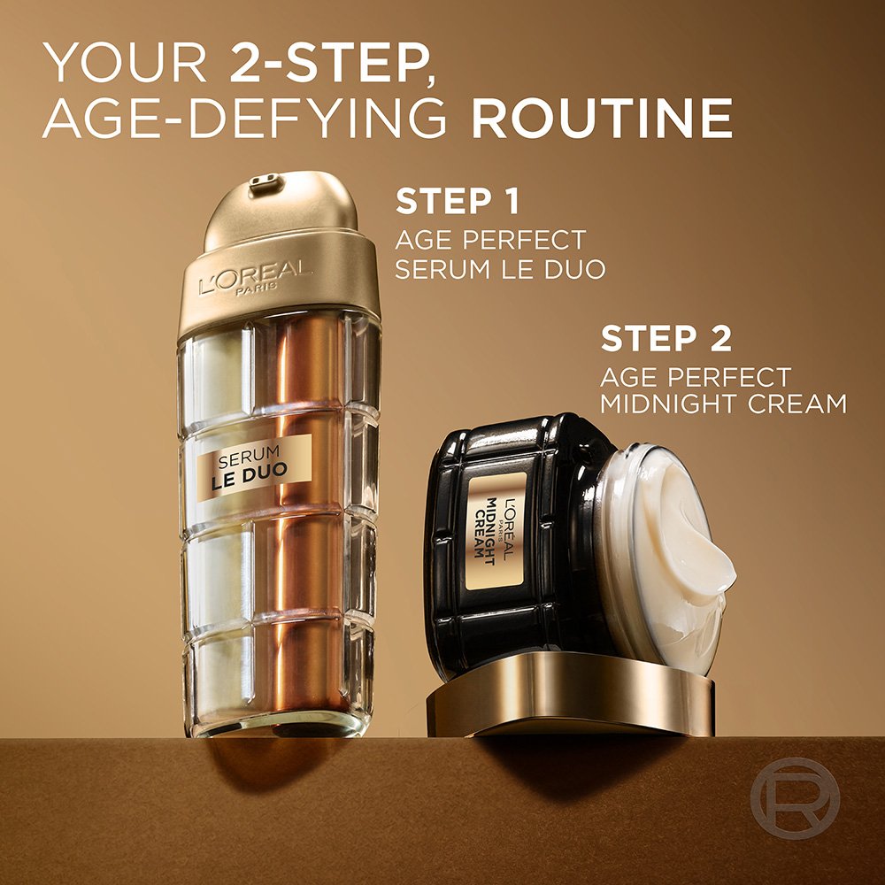 Age Perfect Serum Le Duo, Age-Defying Serum - L'Oréal Paris
