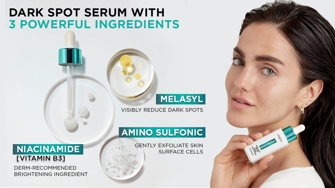 Bright Reveal 10% Niacinamide Dark Spot Melasyl™ Serum - L'Oréal Paris