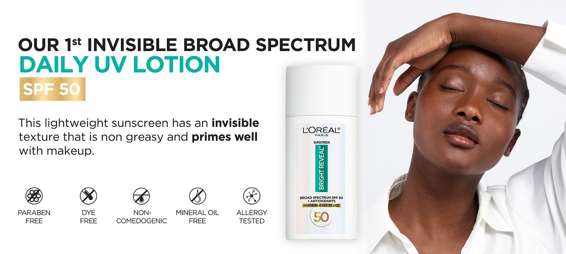 Bright Reveal SPF 50 Daily UV Lotion - L'Oréal Paris
