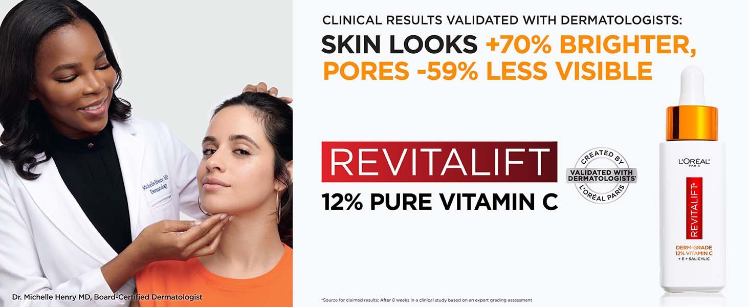 Revitalift 12% Pure Vitamin C + E + Salicylic Acid Serum - L’Oréal Paris