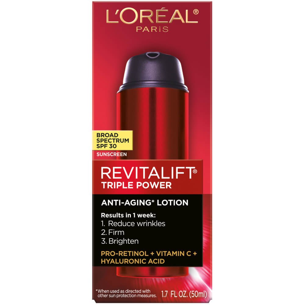 Facial Moisturizer Triple Power Day Lotion SPF 30 | L'Oréal Paris