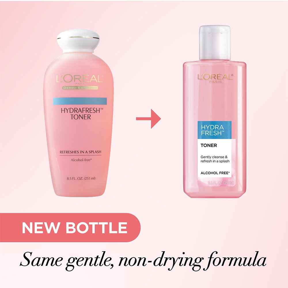 HydraFresh Exfoliating & Moisturizing Face Toner - L'Oréal Paris