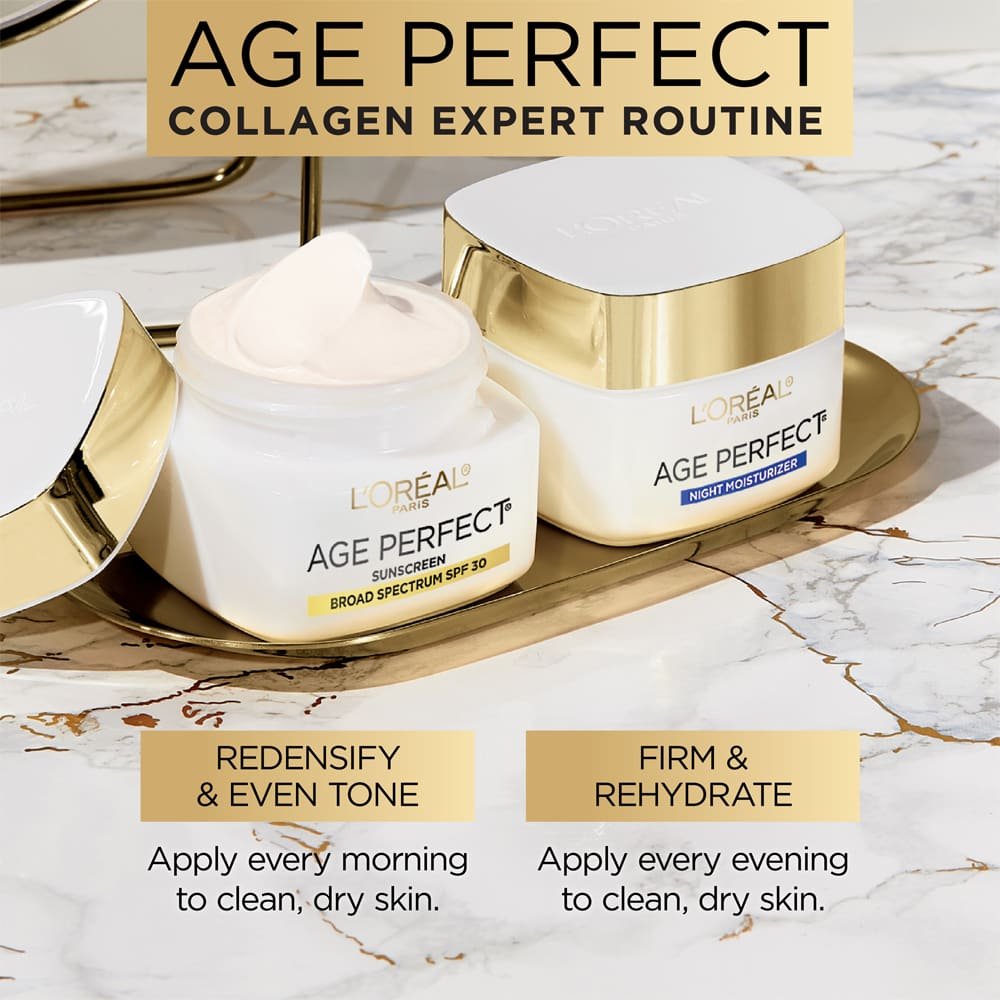 Age Perfect Anti-Sagging & Even Tone Moisturizer SPF30 - L'Oréal Paris