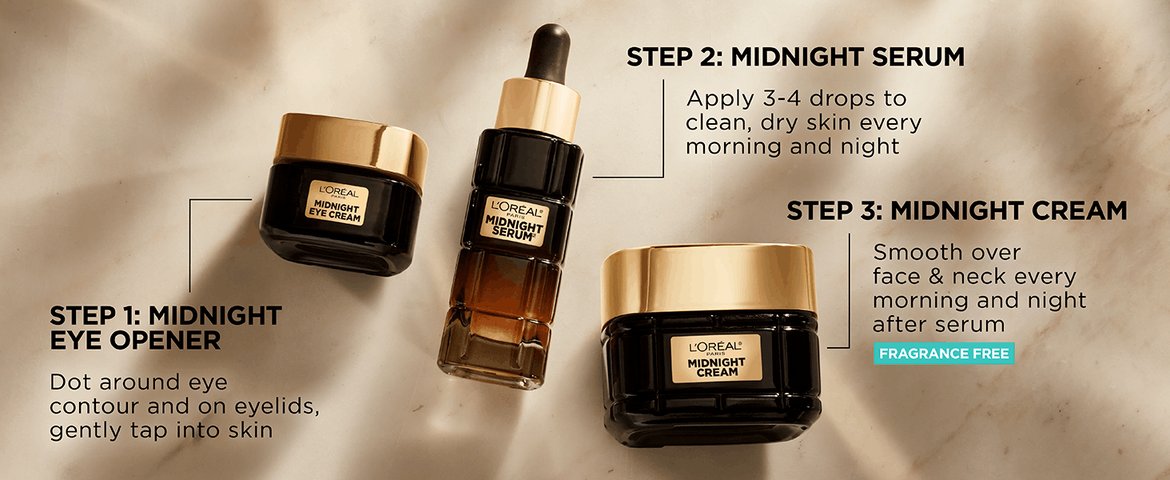 Cell Renewal Fragrance-Free Midnight Cream - L'Oréal Paris