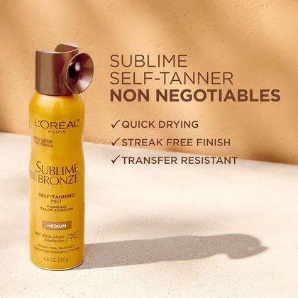 Sublime Bronze Self-Tanning Medium Tan Mist - L'Oréal Paris