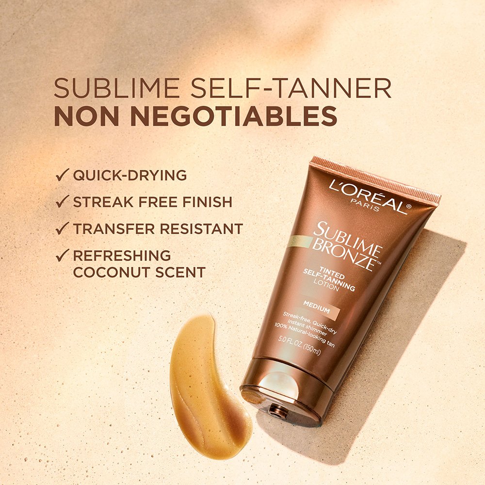 Sublime Bronze Tinted Self-Tanning Lotion - L'Oréal Paris